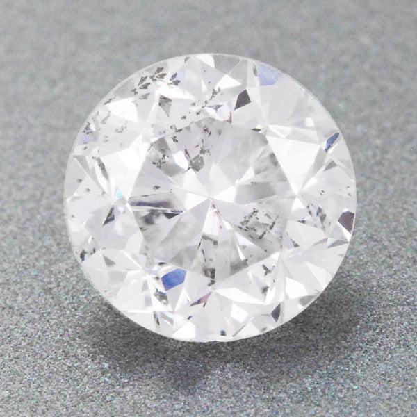 0.45 Carat Loose Round Brilliant Diamond | D Color SI2 Clarity | EGL U ...